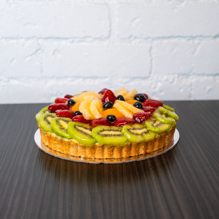 Fresh Fruit Flan Cake - Belmore Cakes